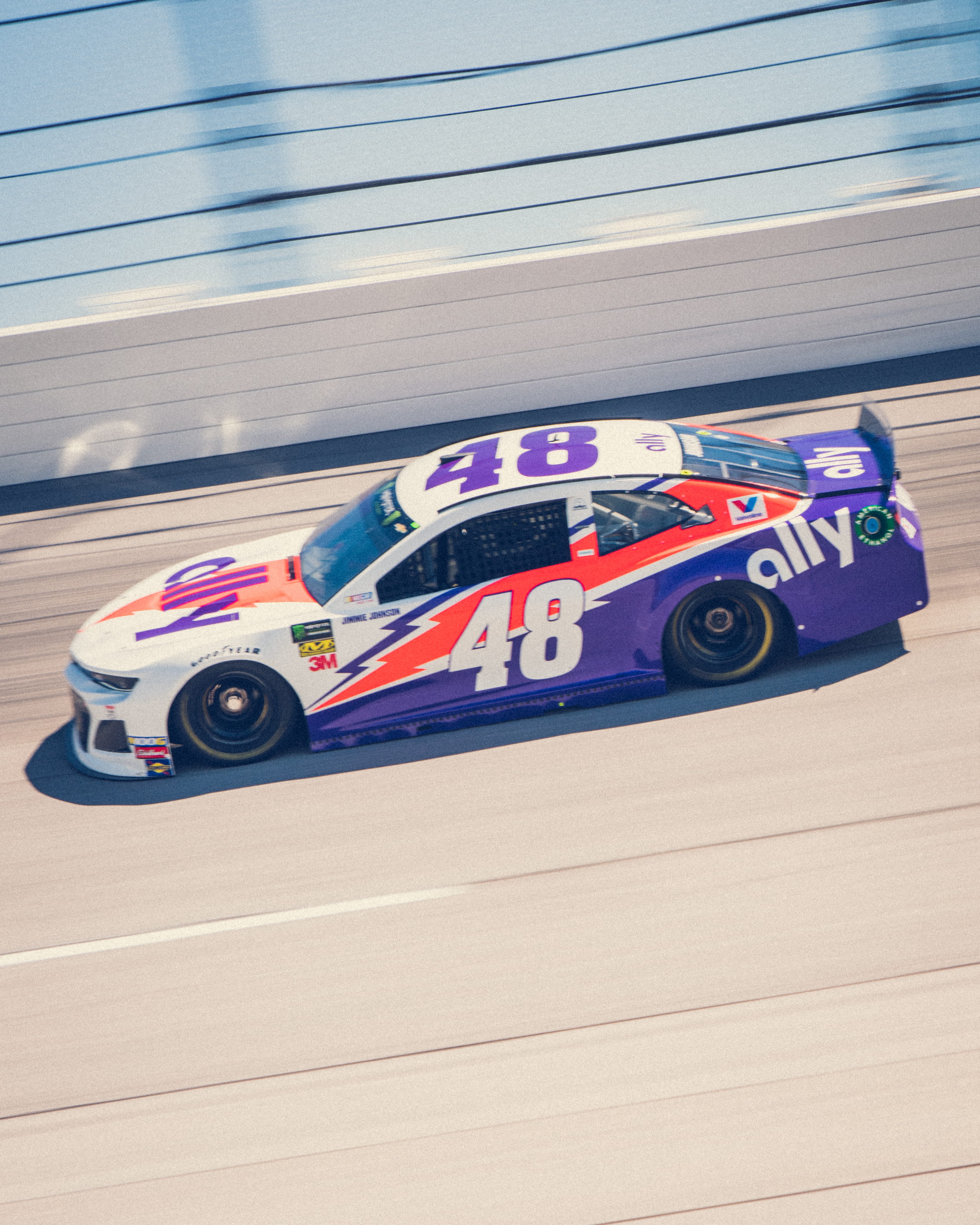 Darlington throwback paint schemes from every angle | NASCAR.com