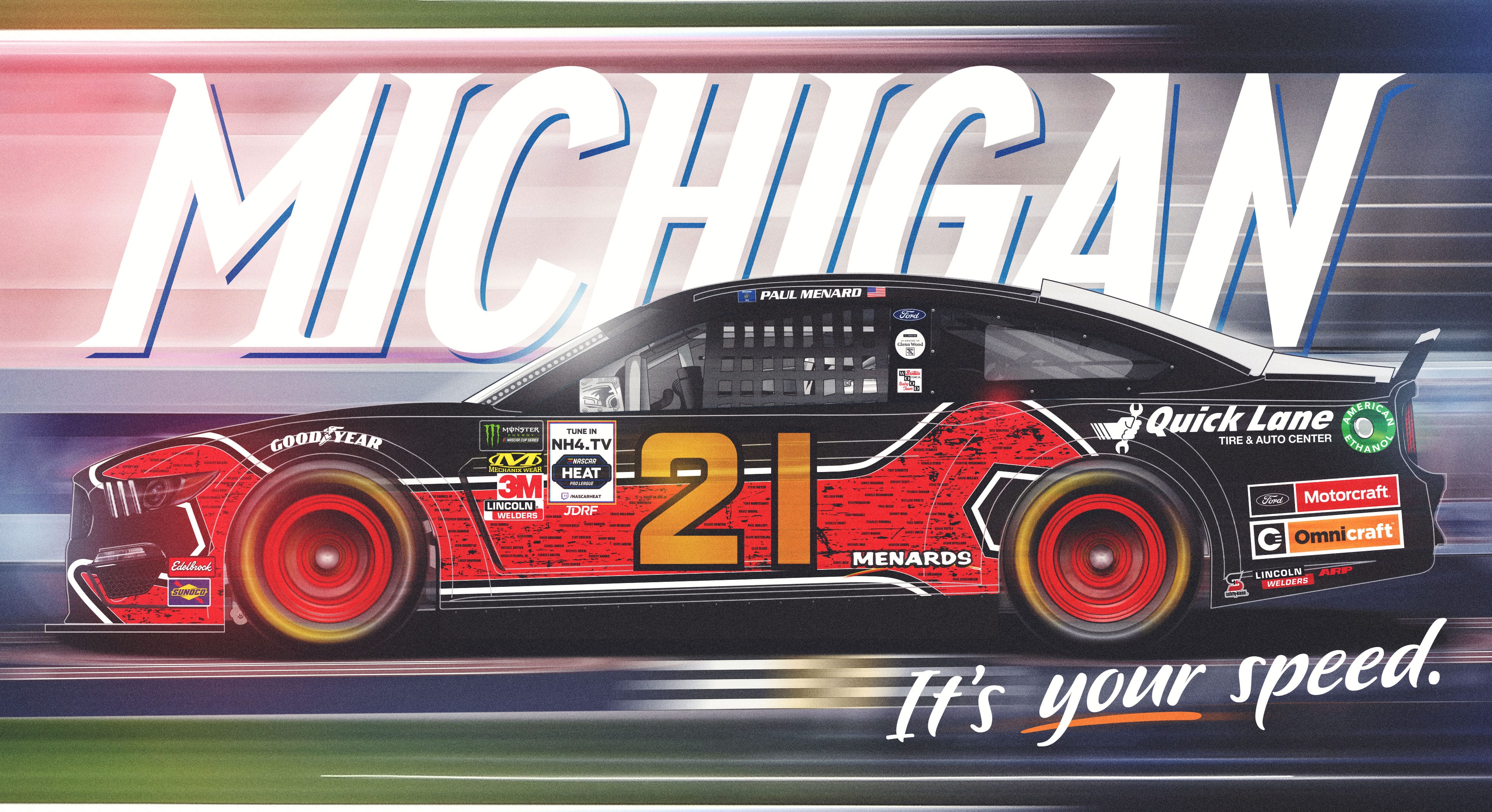 Paint Scheme Preview: Michigan-2 and Mid-Ohio | NASCAR.com
