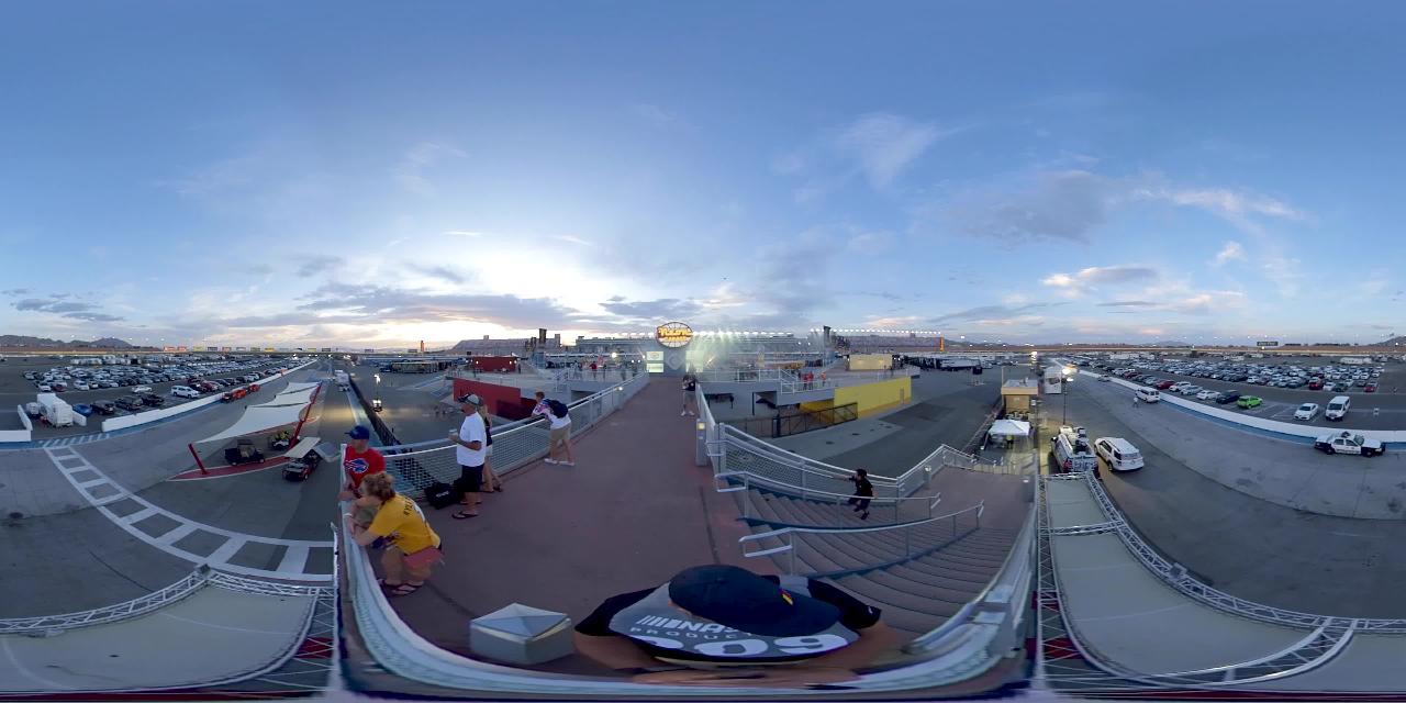 Las Vegas 360 Scenic Neon Garage Views - Official Site Of NASCAR