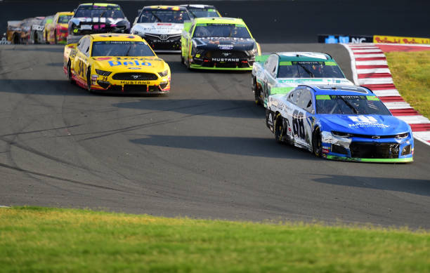 Alex Bowman drives No. 88 Chevrolet Camaro to second-place finish at ...