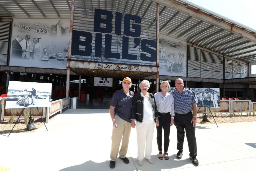 Talladega unveils 'BIG BILL'S' to honor Bill France Sr. | NASCAR.com