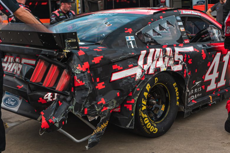 Damaged goods: Post-race crash carnage at the Roval | NASCAR.com