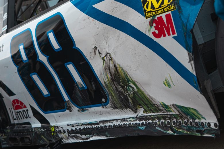 Damaged goods: Post-race crash carnage at the Roval | NASCAR.com