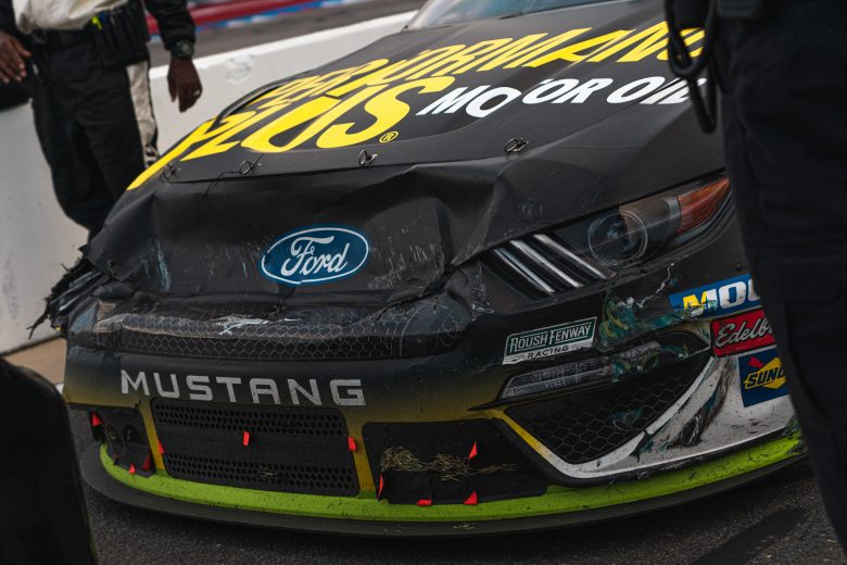 Damaged goods: Post-race crash carnage at the Roval | NASCAR.com