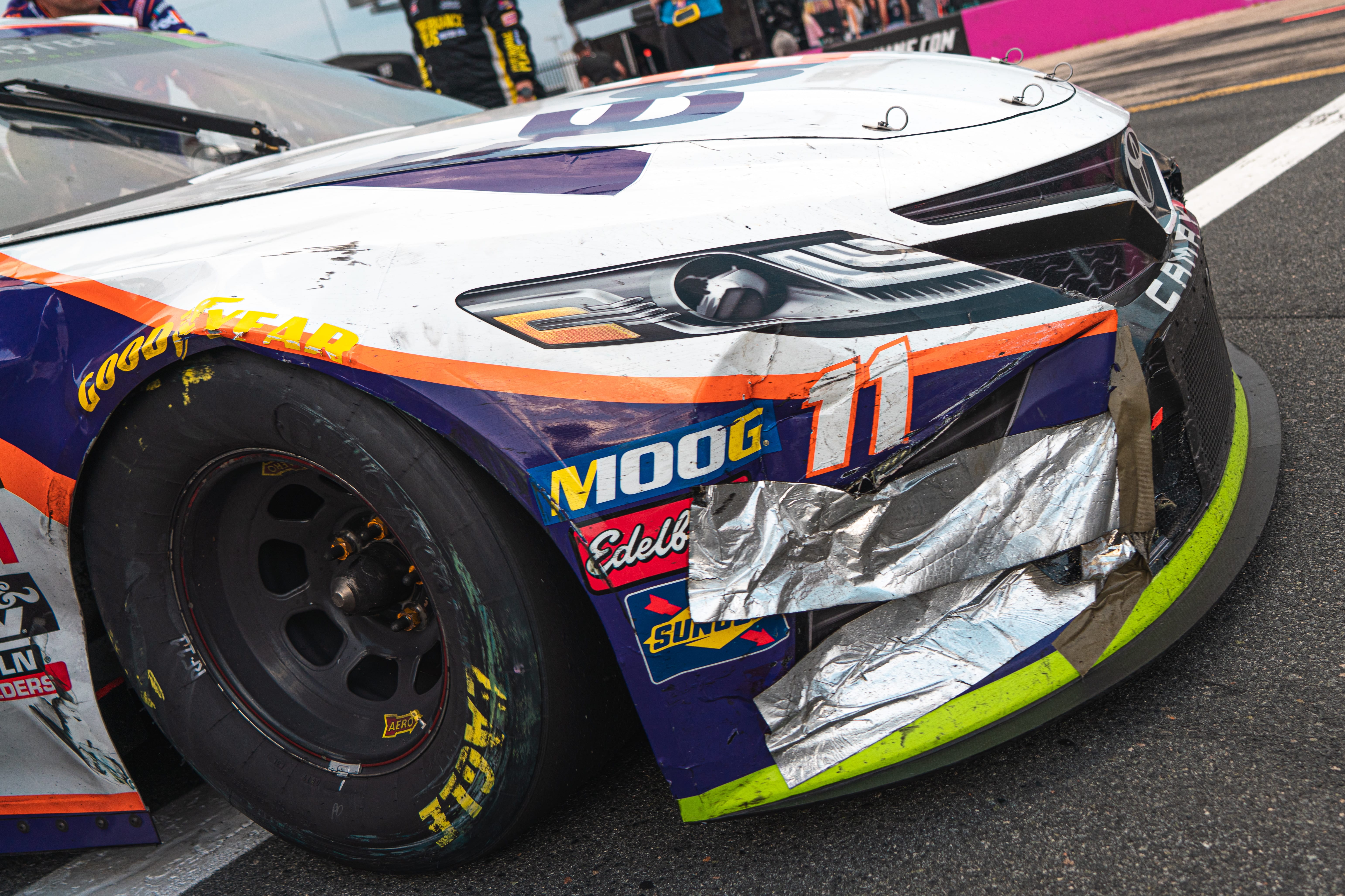 Damaged goods: Post-race crash carnage at the Roval | NASCAR.com