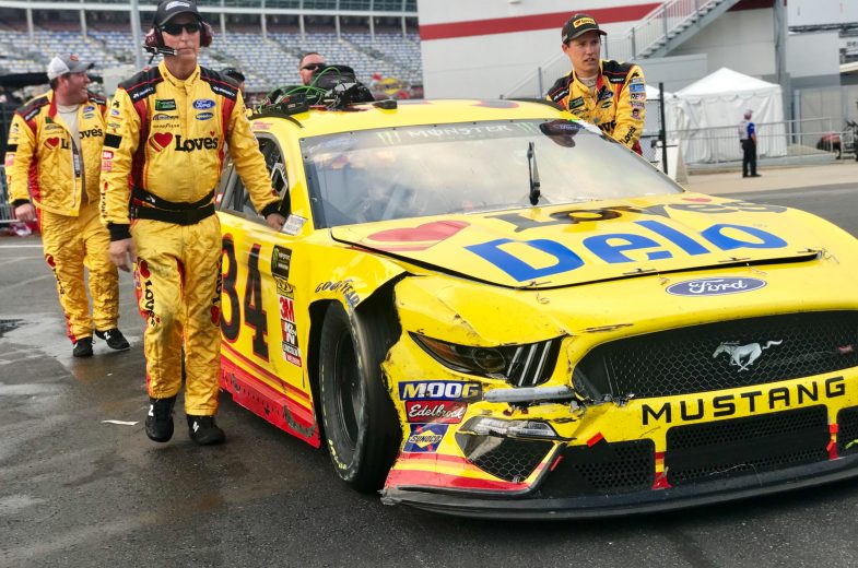 Damaged goods: Post-race crash carnage at the Roval | NASCAR.com