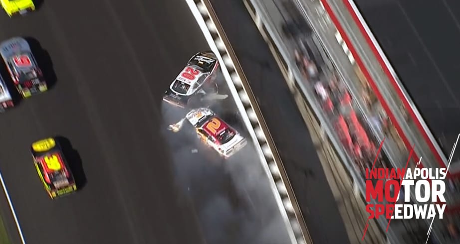 Christopher Bell, Tyler Reddick after Indy crash | NASCAR.com