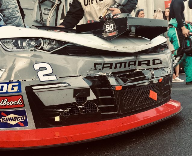 Damaged goods: Post-race crash carnage at the Roval | NASCAR.com