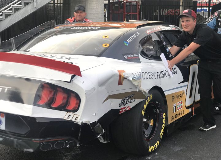 Damaged goods: Post-race crash carnage at the Roval | NASCAR.com