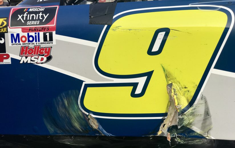 Damaged goods: Post-race crash carnage at the Roval | NASCAR.com