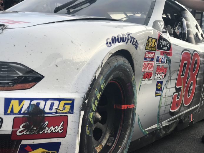 Damaged goods: Post-race crash carnage at the Roval | NASCAR.com