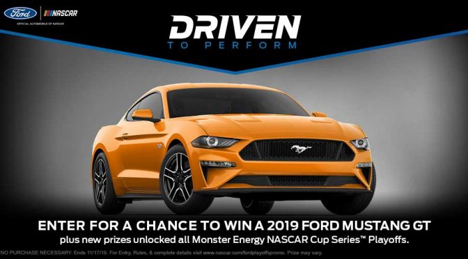 Ford drivers, fans can both win big during NASCAR Playoffs - Official ...