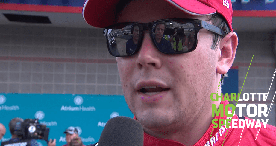 Jones reacts to early exit at Charlotte, playoffs | NASCAR.com