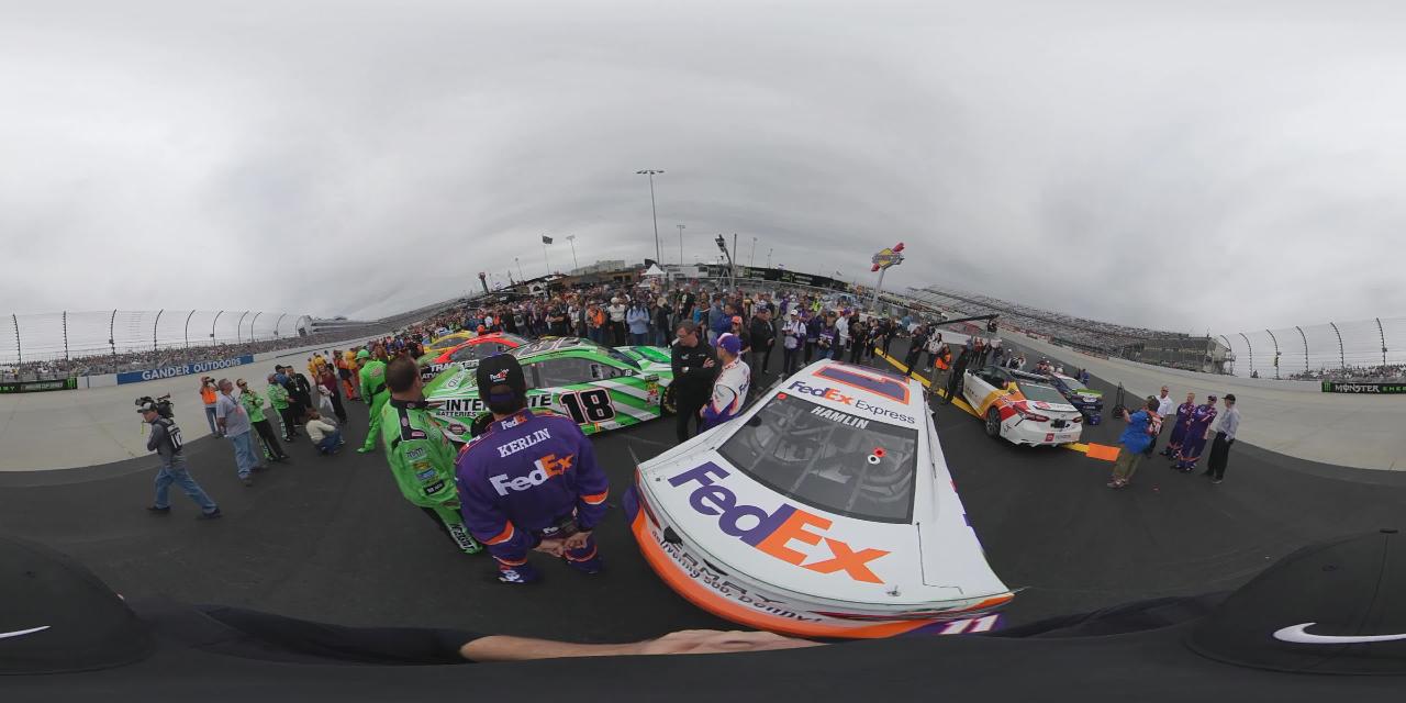 Denny Hamlin Dover 360 Pre-Race Grid | Official Site Of NASCAR