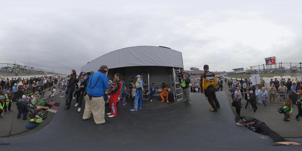 Talladega Backstage Driver Introductions 360 Part 2 - Official Site Of ...