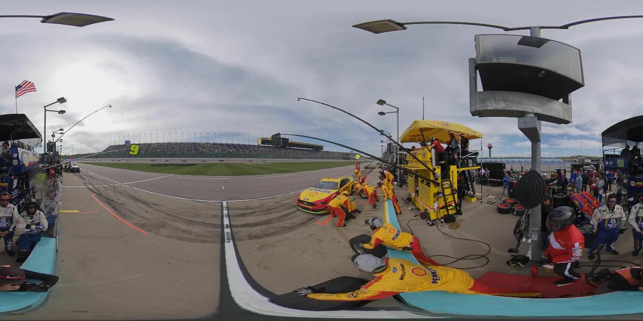 Joey Logano Kansas 360 Pit Stop - Official Site Of NASCAR