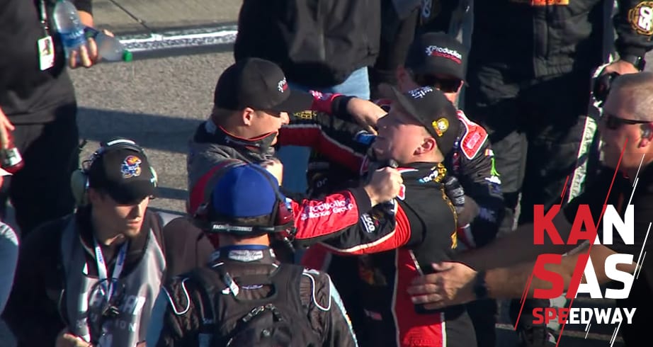 Cole Custer, Tyler Reddick fight after Kansas playoff race | NASCAR.com