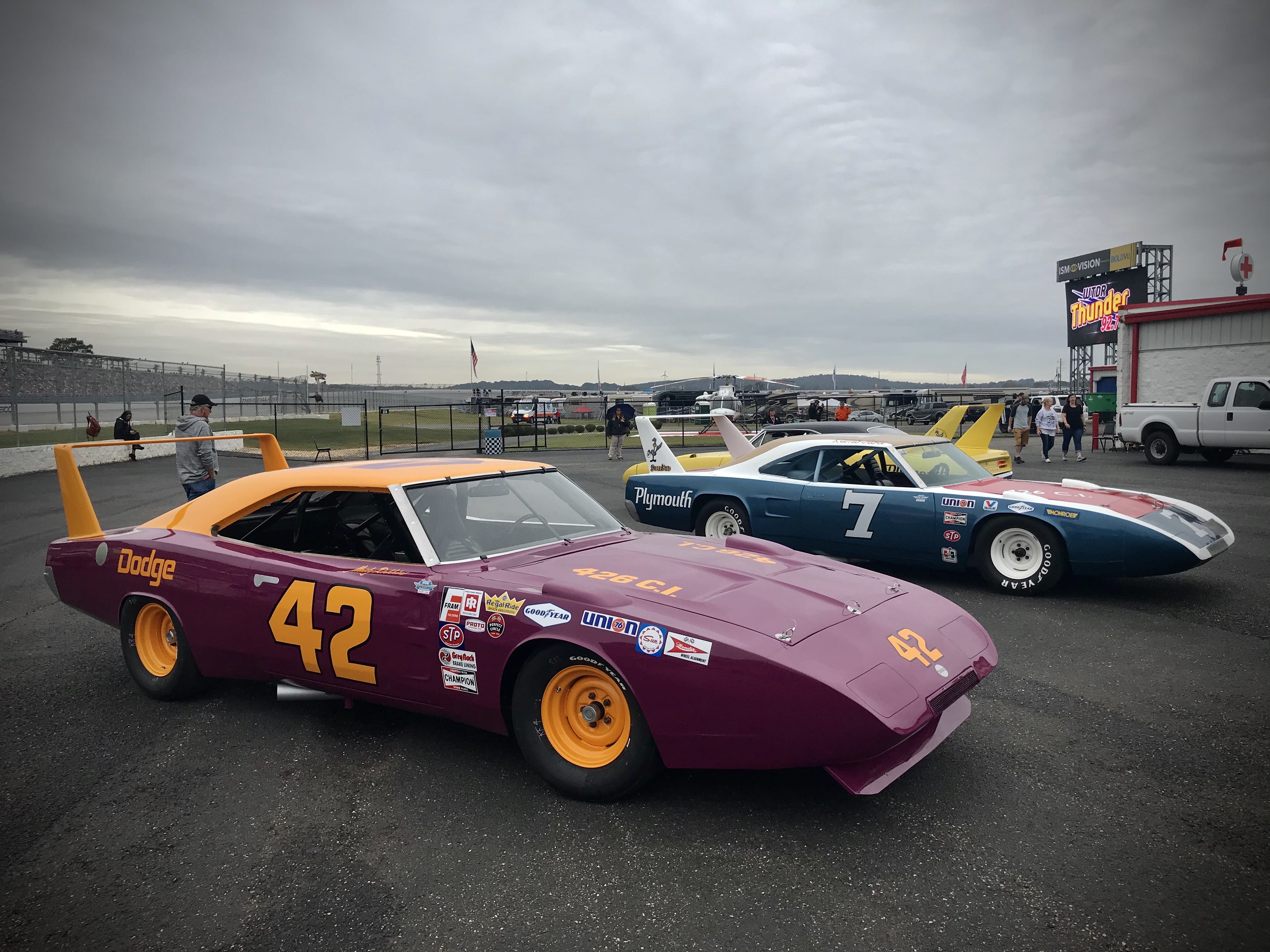Vintage Racers And Muscle Cars Take Over Talladega NASCAR Vintage Racers And Muscle Cars Take Over Talladega NASCAR
