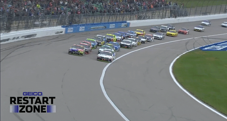GEICO Restart Zone: Every crazy restart from Kansas | NASCAR.com