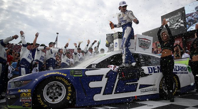 No. 12 of winner Ryan Blaney clears Talladega inspection | NASCAR.com