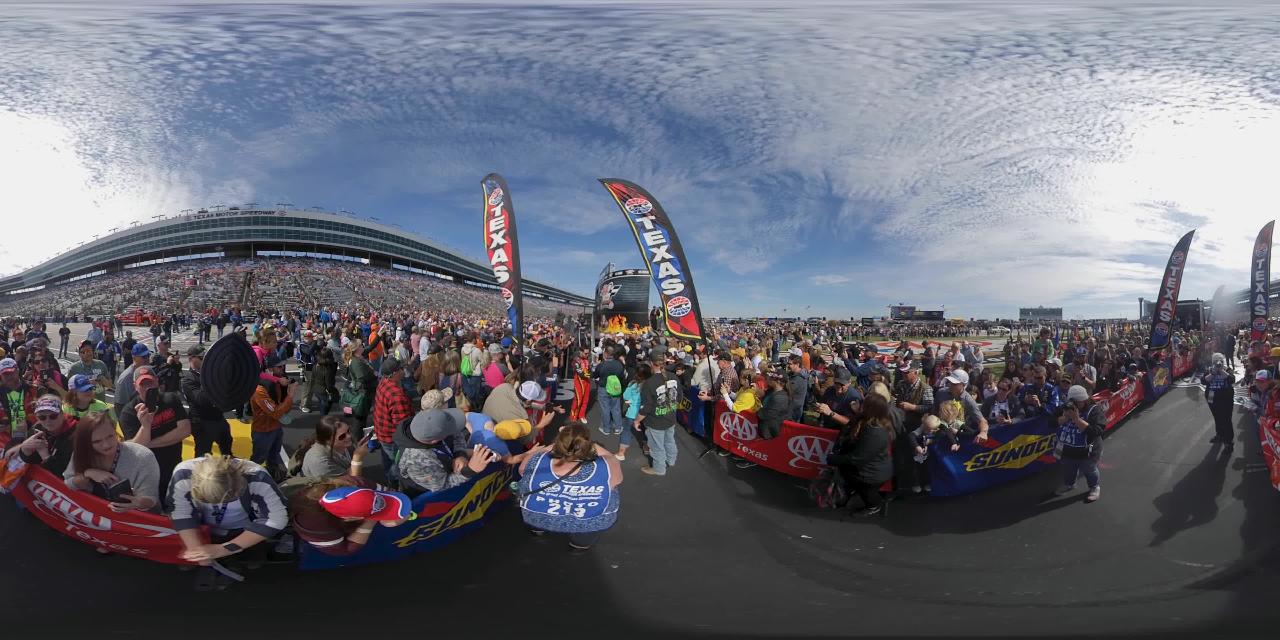 Texas 2: Driver Introductions 360 Cam - Official Site Of NASCAR