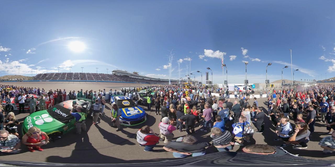 Phoenix 2: 360 Cam National Anthem - Official Site Of NASCAR