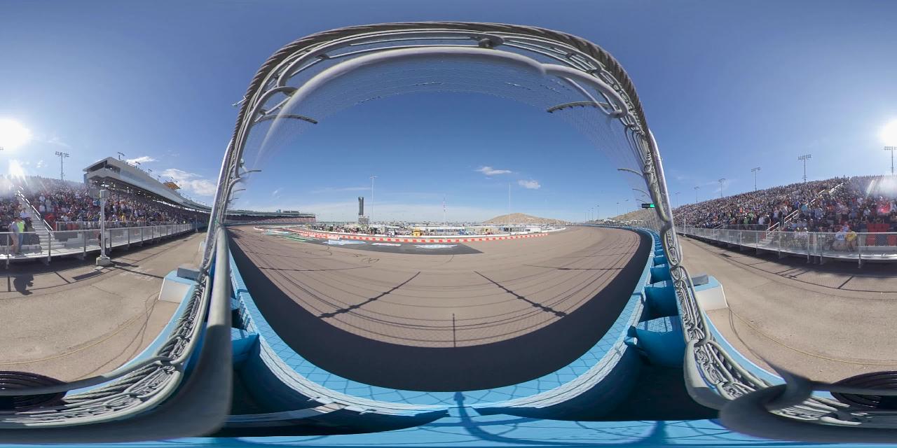 Phoenix 360 Cam Restart from the Dogleg | Official Site Of NASCAR