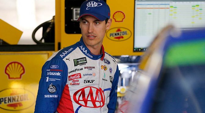 Joey Logano answers Denny Hamlin's frustration at Texas | NASCAR.com