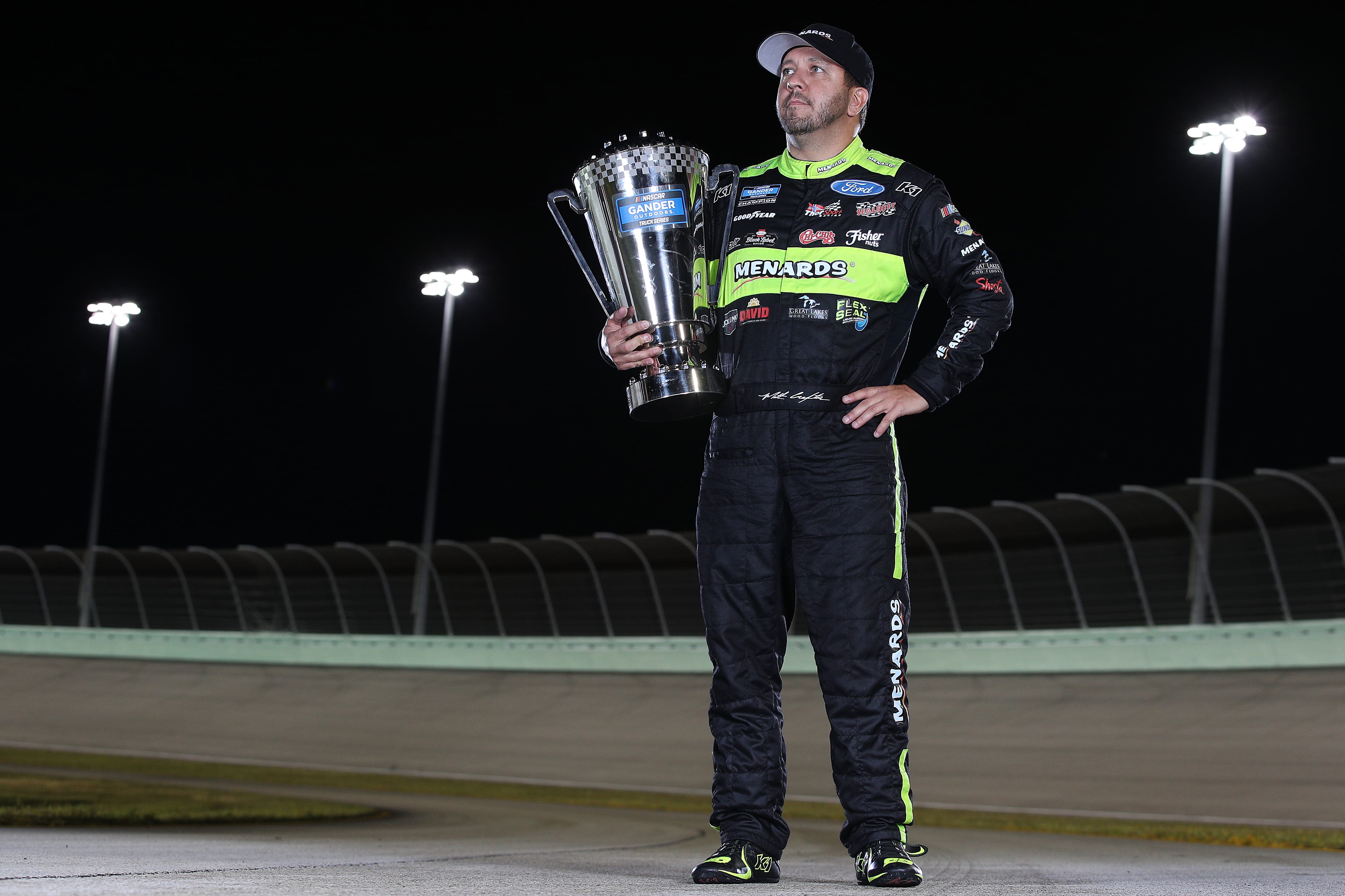 2019 NASCAR title winners celebrate with trophies | NASCAR.com