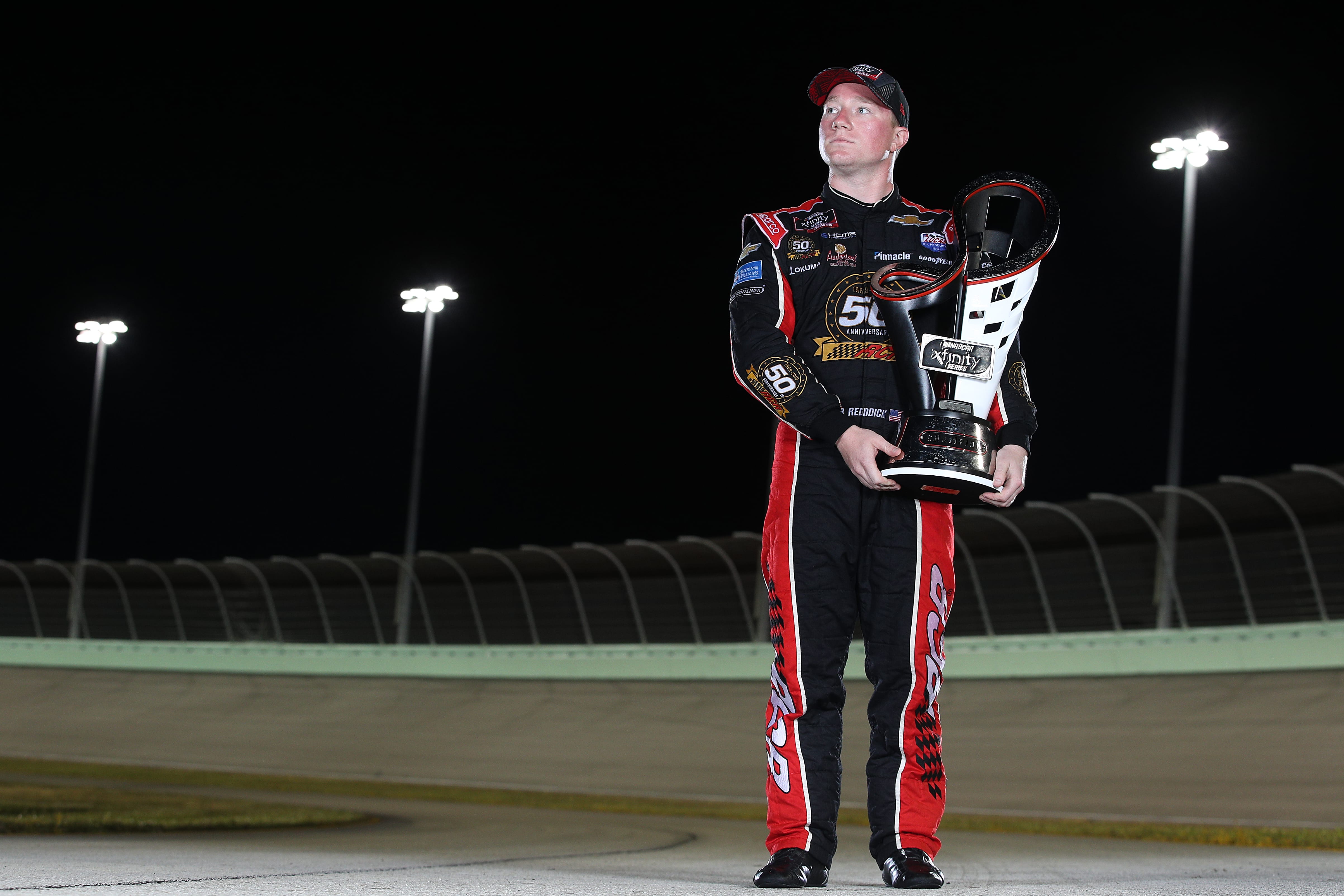 2019 NASCAR title winners celebrate with trophies | NASCAR.com