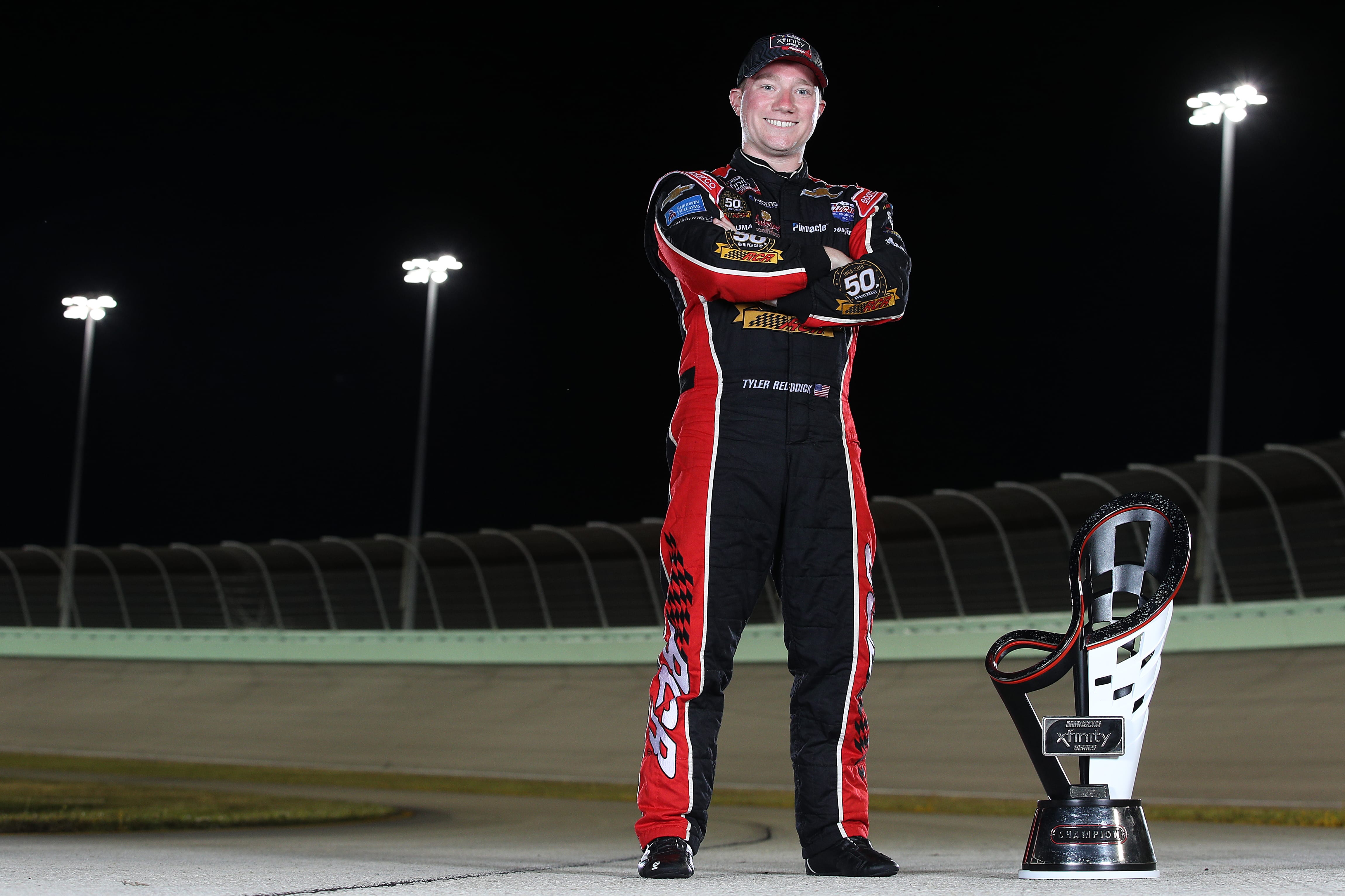 2019 NASCAR title winners celebrate with trophies | NASCAR.com