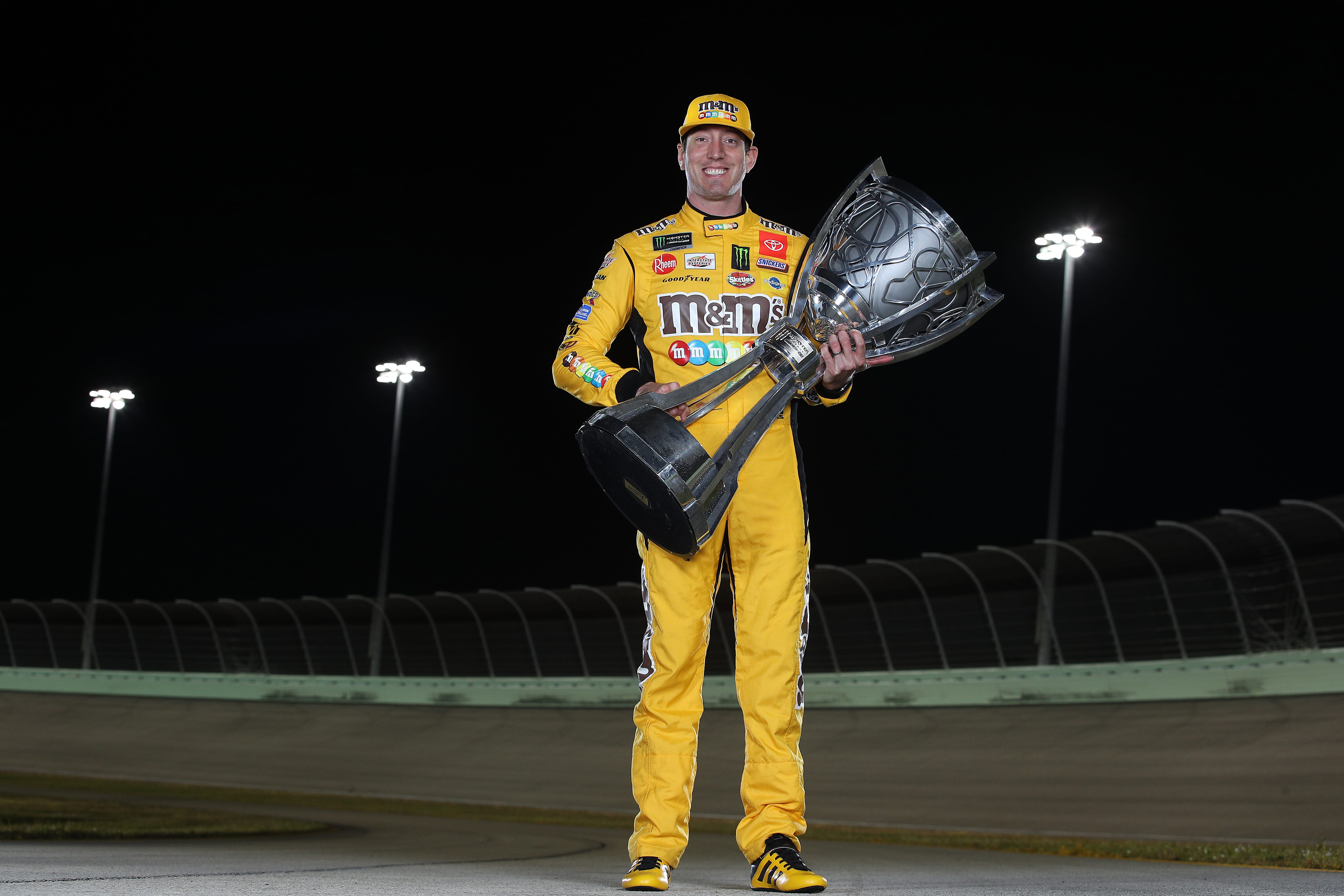 2019 NASCAR title winners celebrate with trophies | NASCAR.com