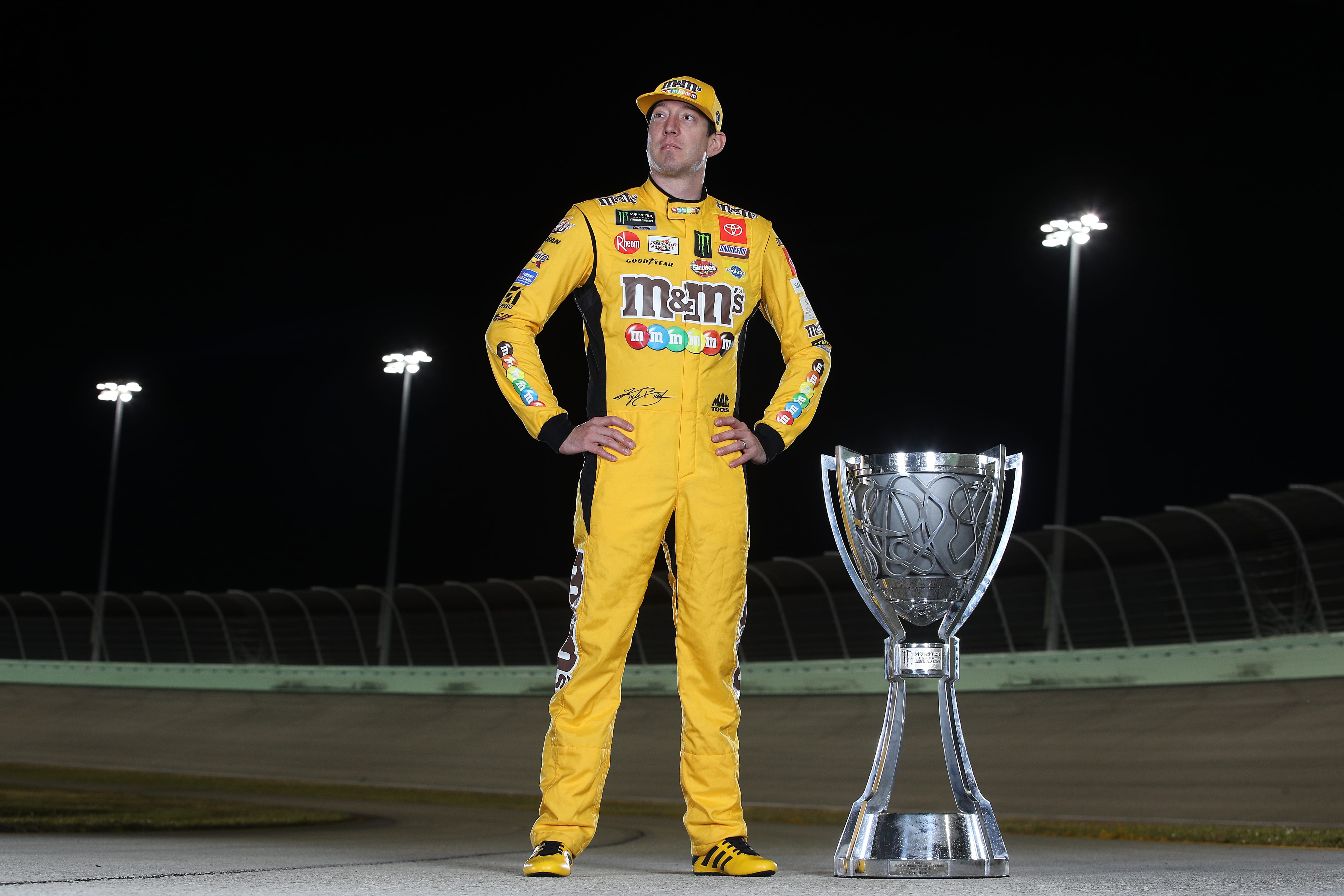 2019 NASCAR title winners celebrate with trophies | NASCAR.com