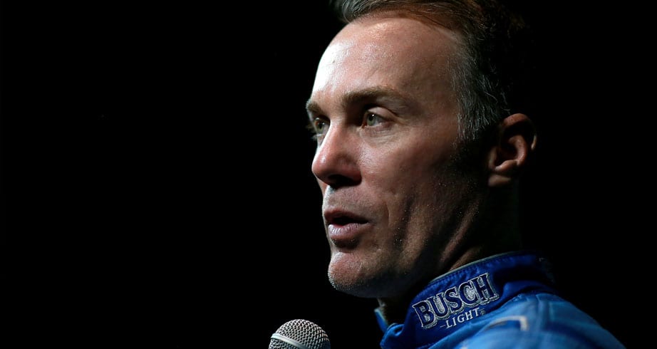 Harvick on 3 vs. 1 battle: 'It isn't basketball, this is car racing ...