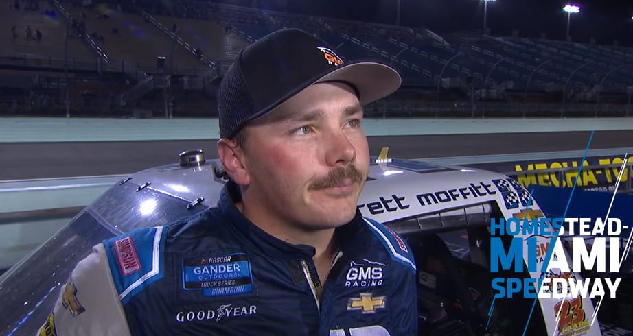 Brett Moffitt: We'll regroup and do it again next year | NASCAR.com