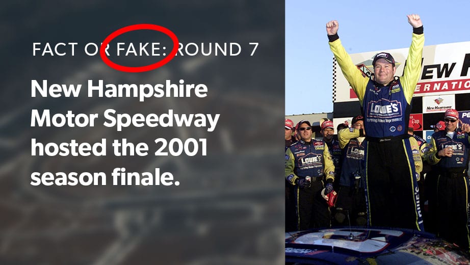 Fact or fake: NASCAR Cup Series track trivia | NASCAR.com
