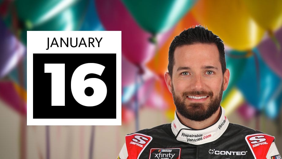 Acknowledging drivers with offseason birthdays - Official Site Of NASCAR