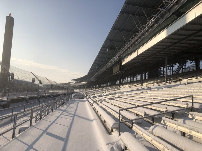Snowy season at NASCAR race tracks: 2019-2020 | NASCAR.com