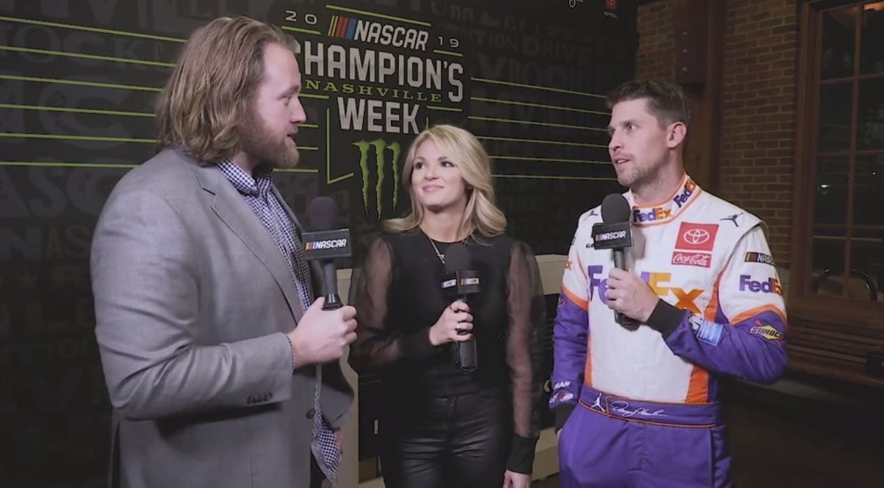 Will there be offseason Taylor TV? Denny Hamlin says 'soon' | NASCAR.com