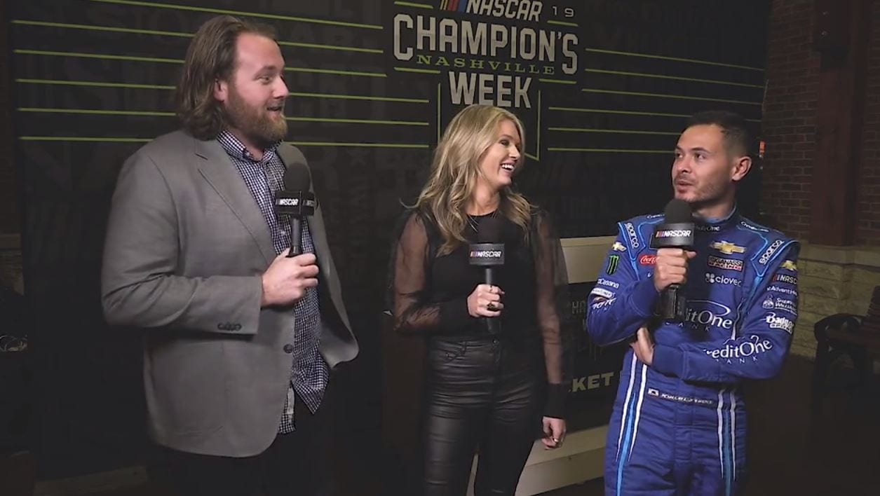 Kyle Larson talks Burnouts on Broadway | NASCAR.com