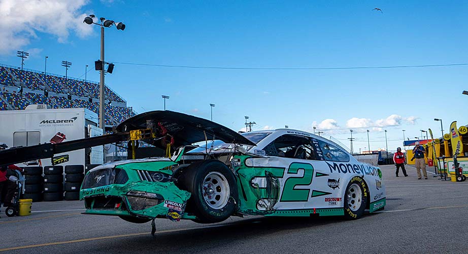 Daytona blocking tactics hint at a chaotic 500 | NASCAR.com