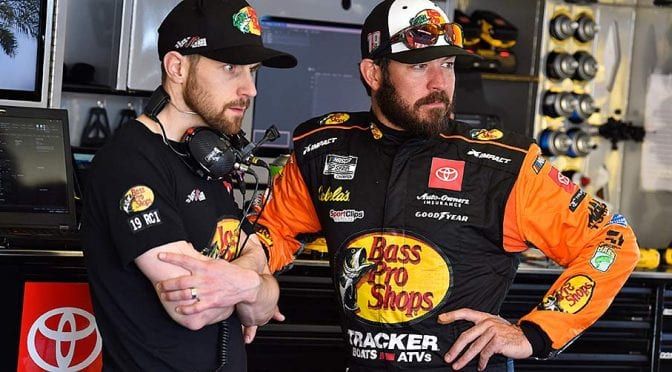 James Small ready for crew chief jump with Truex, No. 19 | NASCAR