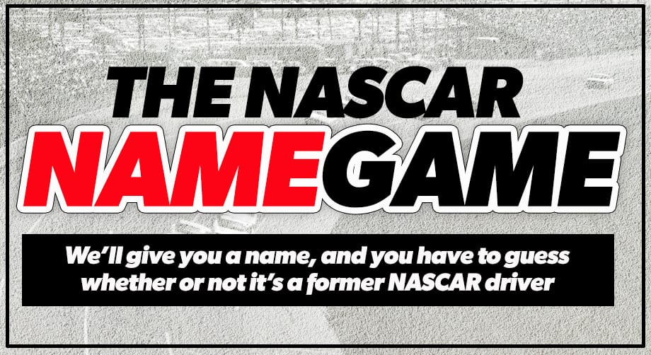 @nascarcasm: The NASCAR Name Game | NASCAR