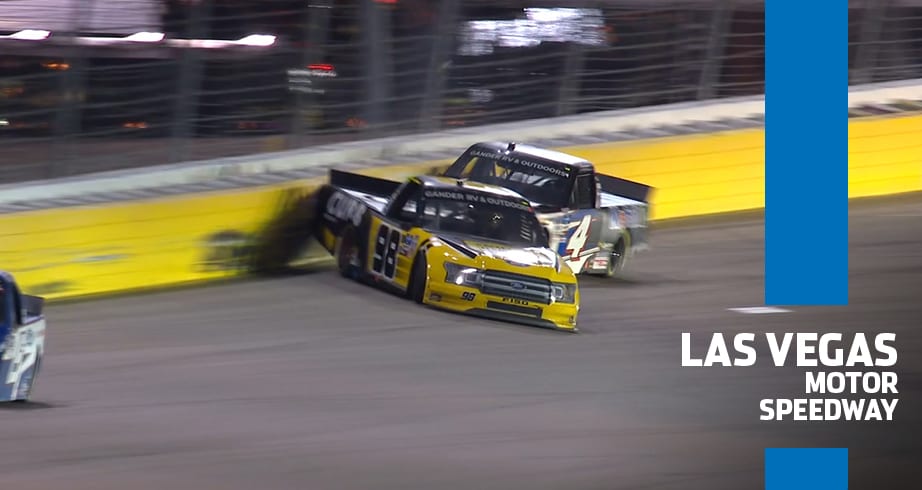 Raphael Lessard, Grant Enfinger wreck in Strat 200 | NASCAR