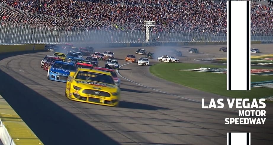 Last-lap Logano: Team Penske driver repeats at Las Vegas | NASCAR