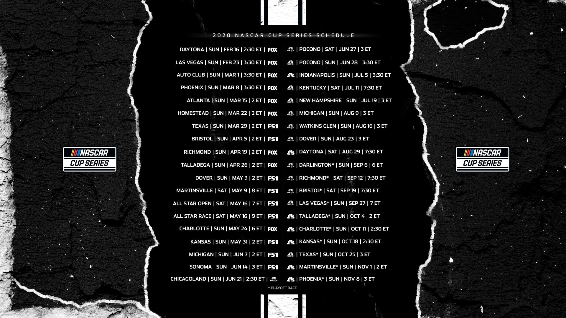 2020 NASCAR Wallpapers - Official Site Of NASCAR