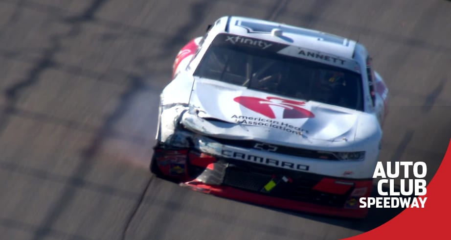 The 'Big One' strikes in Turn 2 at Auto Club Speedway | NASCAR