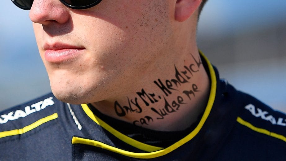 Ideas for Alex Bowman's Fontana victory tattoo | NASCAR