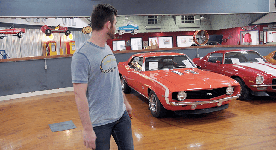 MotorTrend app: Corey LaJoie checks out 'sweet' classic cars | NASCAR