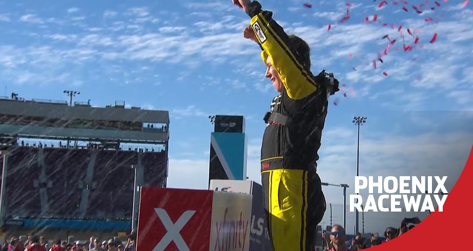 Brandon Jones passes Kyle Busch for Xfinity win at Phoenix | NASCAR
